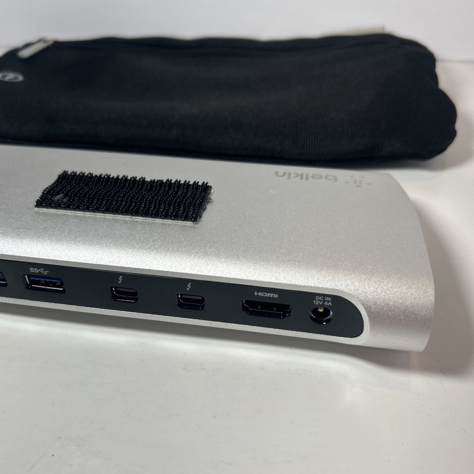 Belkin Thunderbolt 2 Express Dock HD | Docking Station F4U085 w/Carry ...