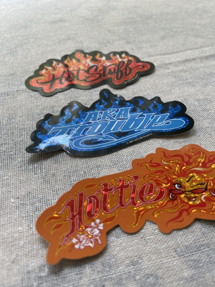 2001 Y2k Vending Machine Sticker Lot - Aztlan Graphics Stickers RARE | eBay