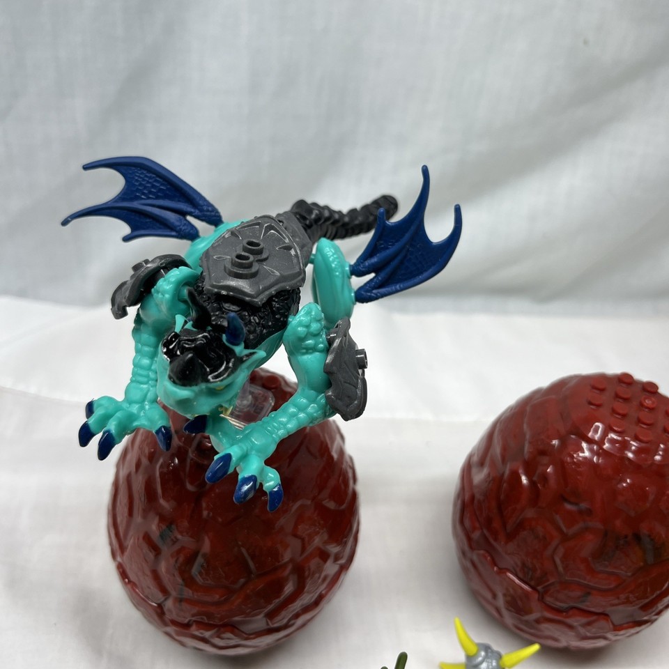 Lot- Mega Construx Breakout Beasts Creatures Dragon, torchwing, Tempyst ...