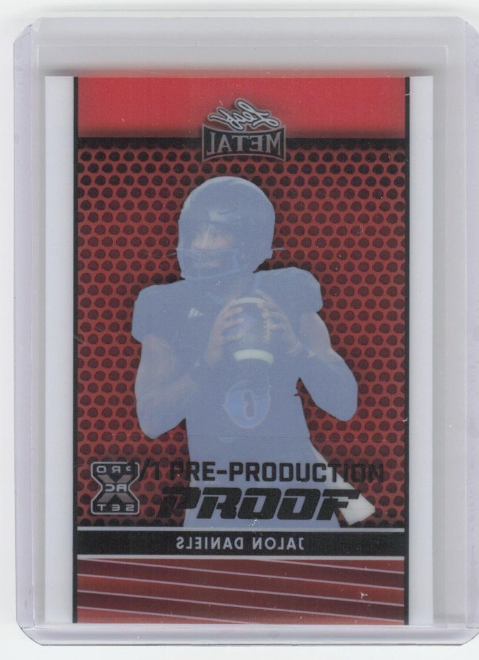 Jalon Daniels 2025 Leaf Collective 1/1 Proof Red Kansas Jayhawks | eBay
