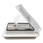 ADVENTURER FAN ROOF VENT CLEAR 280 X 280MM EXTRACTOR CAMPERVAN CARAVAN ...