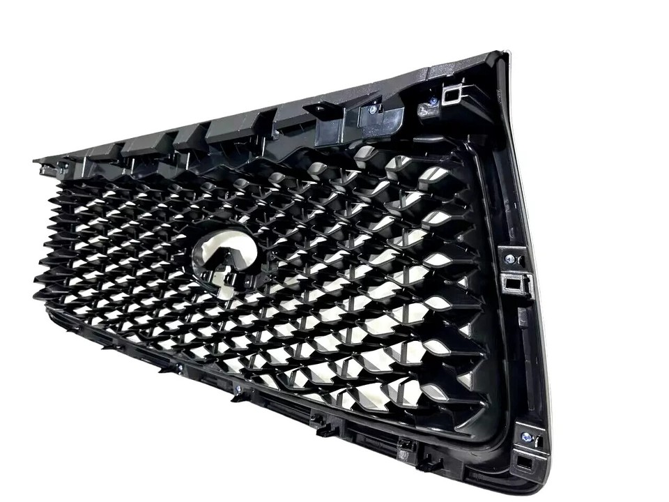 Fits 2018-2021 Infiniti QX80 Front Bumper Upper Grille W Camera Option ...