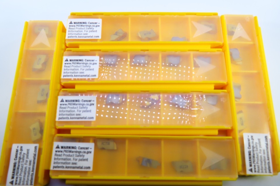 LOT NEW ( 30 ) KENNAMETAL DWG 1049843R01 KC730 TOP NOTCH CARBIDE ...