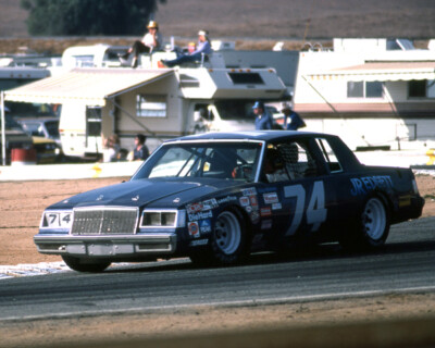 GARY KERSHAW #74 JR EDGETT RACING ON TRACK AT RIVERSIDE 8X10 GLOSSY ...