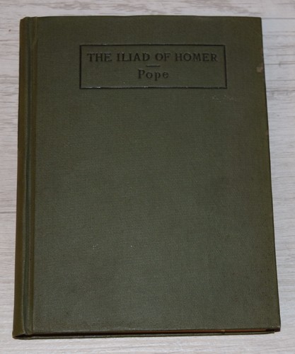 The Iliad of Homer by Pope-1901 by B.F. Johnson Publishing Co. | eBay