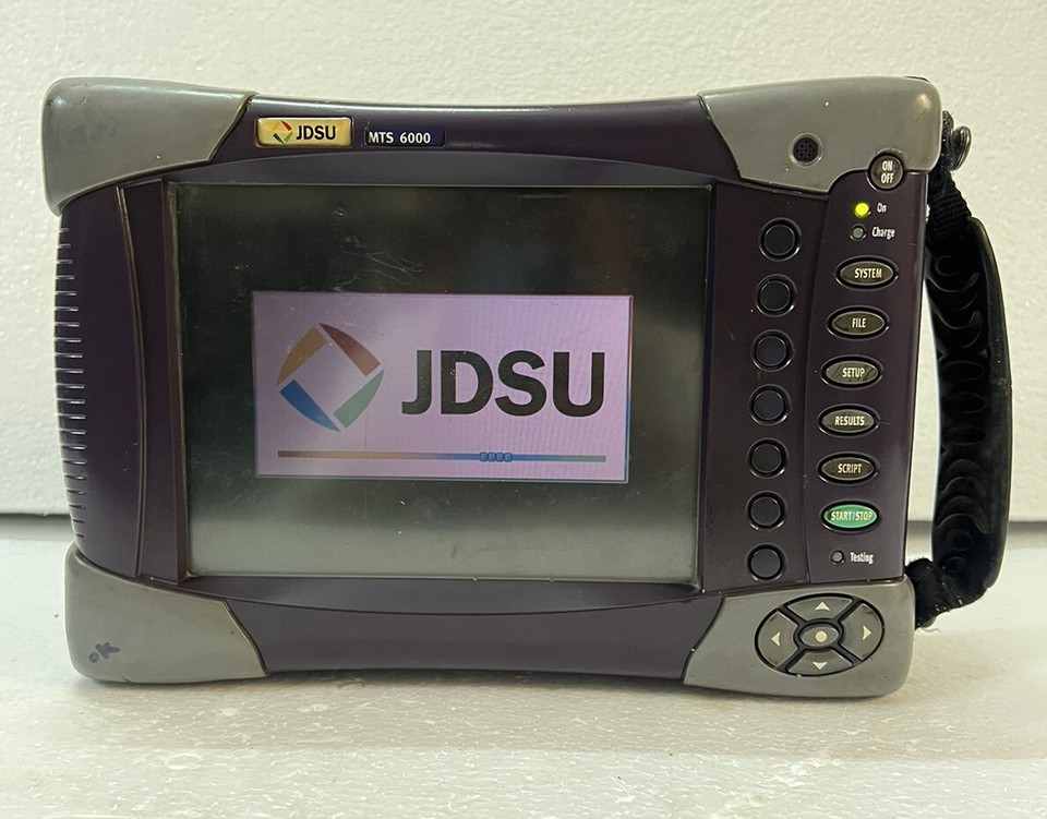 JDSU VIAVI MTS-6000 8126LR OPTICAL TIME DOMAIN REFLECTOMETER OTDR 1310 ...