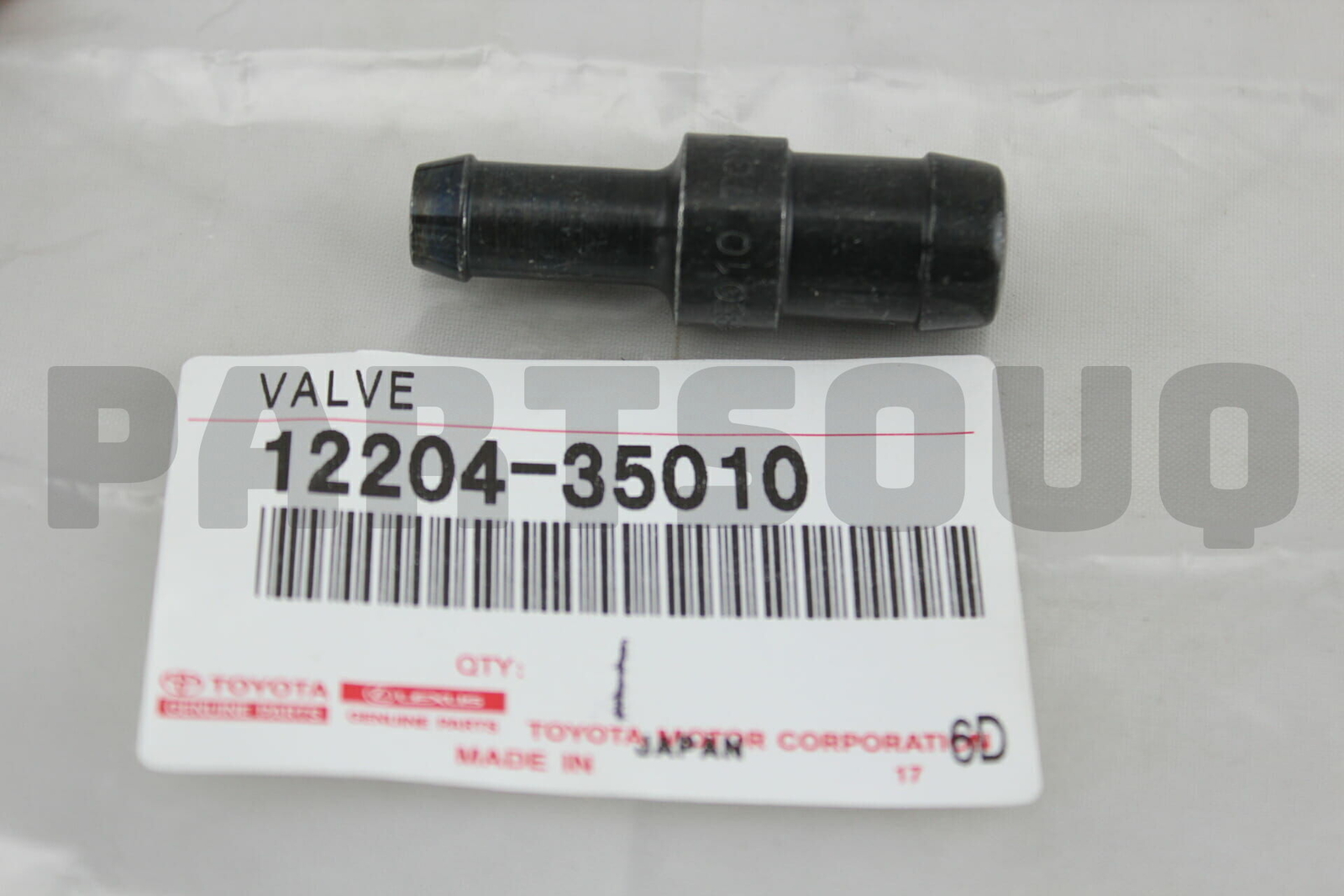 1220435010 Genuine Toyota VALVE SUB-ASSY, VENTILATION 12204-35010 | eBay