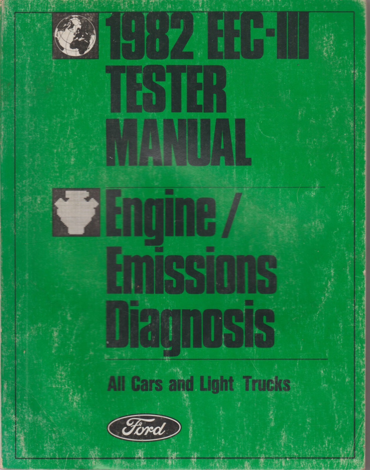 1982 Ford EEC-III Tester Manual Engine Emissions Diagnosis All Cars ...