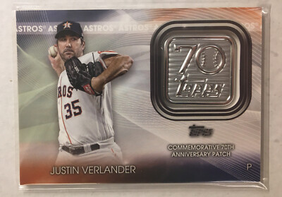 2021 Topps Update Justin Verlander #T70P-JV Patch Card | eBay