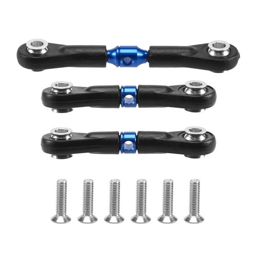 3Pcs Steering Link Rod Rod for TT-02 TT-02T TT02 TT02T 1/10 RC Car U ...