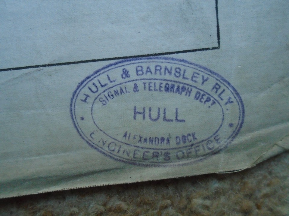 Hull & Barnsley Railway signal box diagram Locomotive Junction (Hull ...