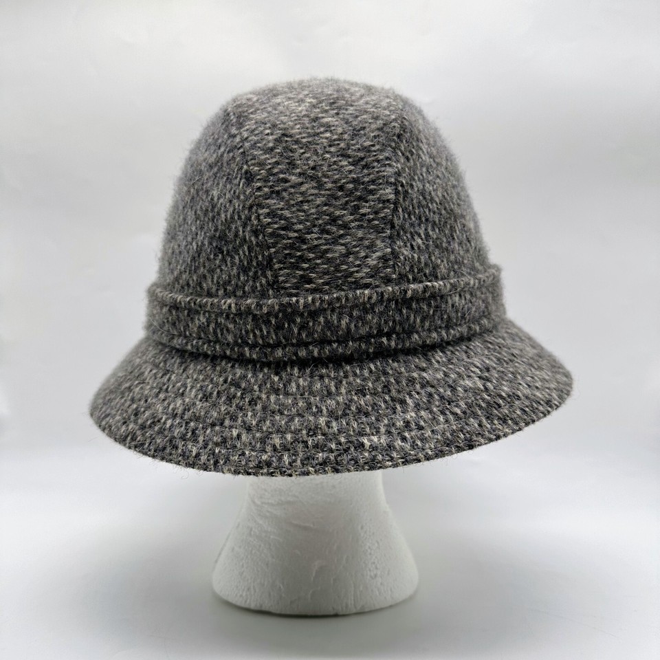 VTG Kangol Tweed Clipper Shadow Bucket Hat | eBay