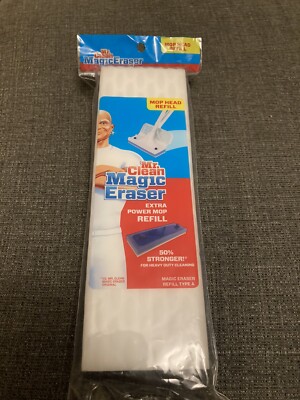 Mr. Clean Magic Eraser Replacement Mop Head -Blue/White (446771 ...