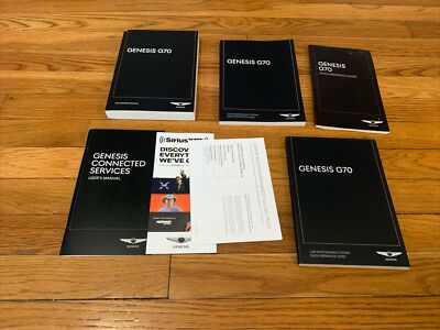 2023 Hyundai Genesis G70 Owners Manual With Navigation OEM Free ...