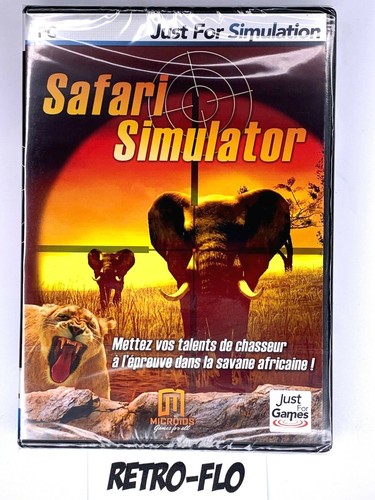 Safari Simulator - Jeu PC CD-ROM En Boite - NEUF | eBay