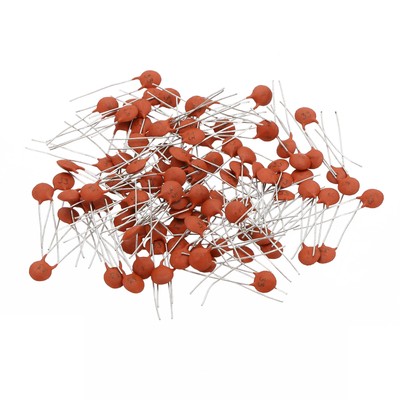 0.033nf 50V Ceramic Disc Capacitor, 100 Pcs Brown Red | eBay