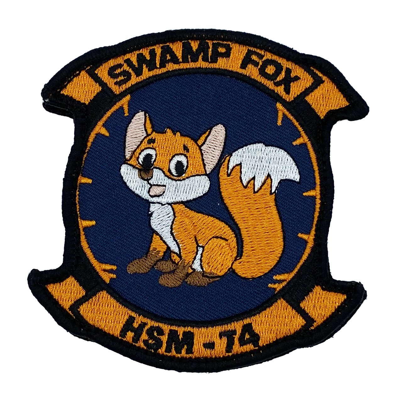HSM-74 Swamp Fox Baby Fox Patch – With Hook and Loop, 4" | eBay