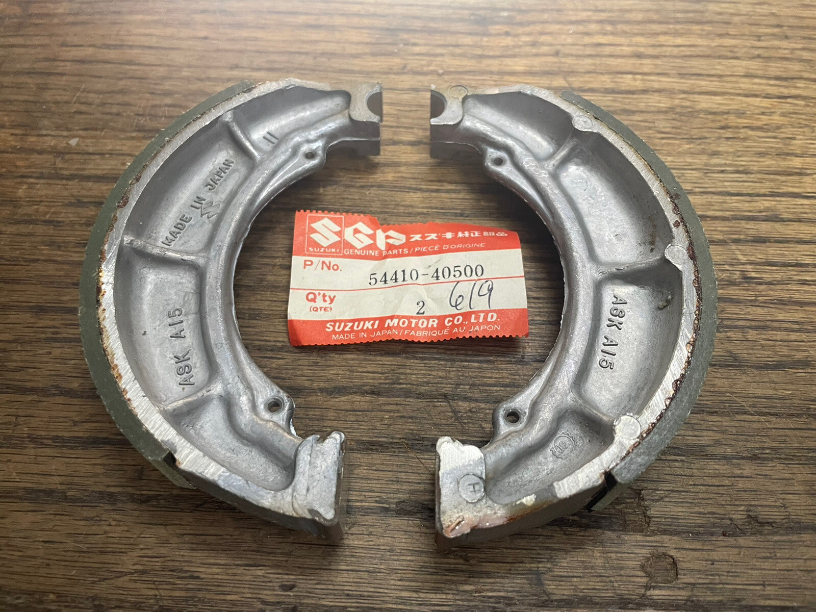Suzuki PE175 Rear Brake Shoes 54410-40500 | eBay