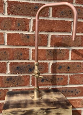 Copper Pipe Tap - Rustic Vintage Industrial Kitchen Bathroom Tap ...