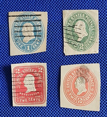 US Embossed Envelope Stamps Lot of 4 | eBay
