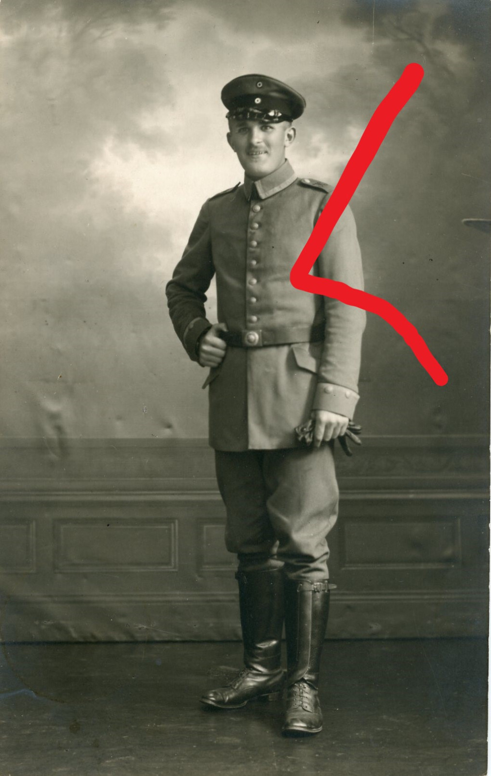 WWI German Photo, Prussia Mechanized Transport Driver, NCO | eBay