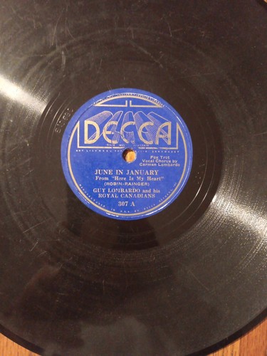 Decca Album June In January From "Here is My Heart"& With Every Breath ...