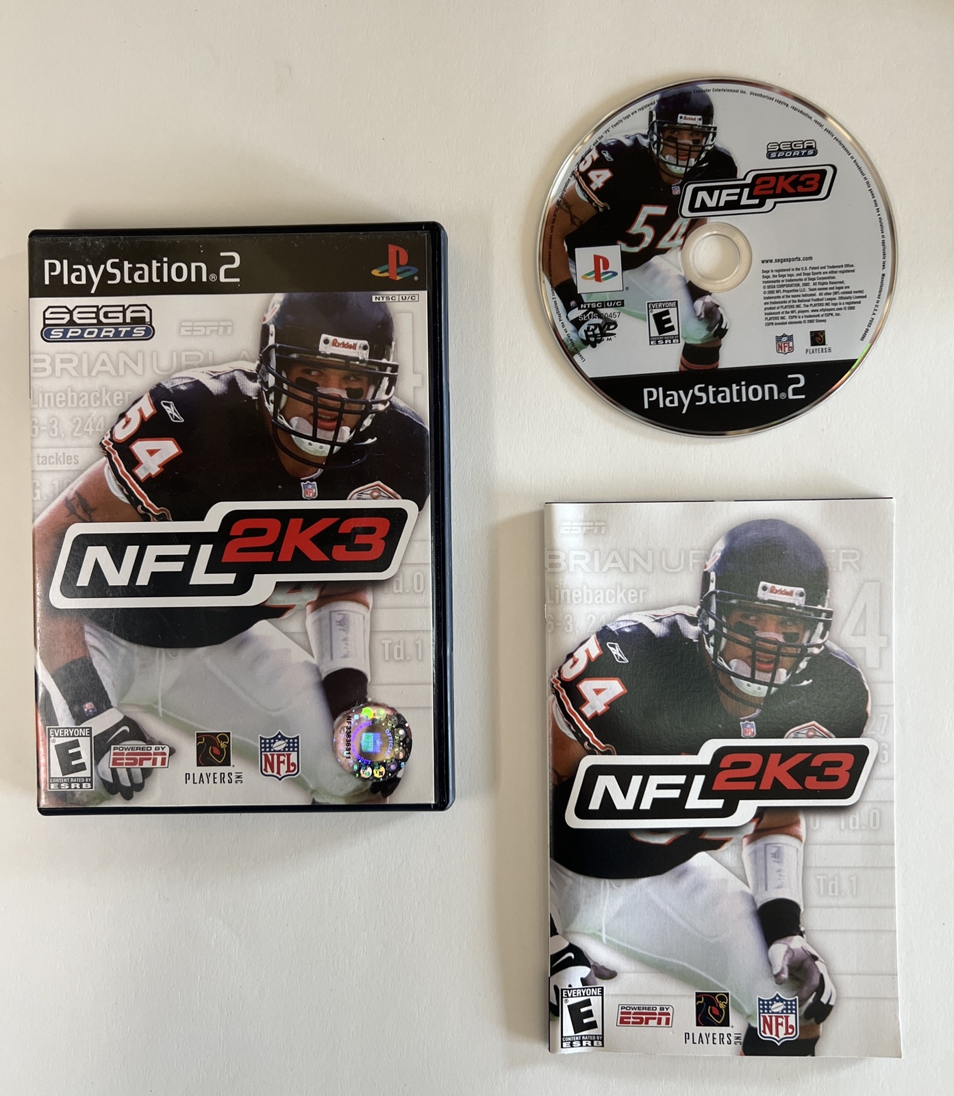 NFL 2K3 (Sony Playstation 2, 2002) Complete In Box VG PS2 10086630237 ...