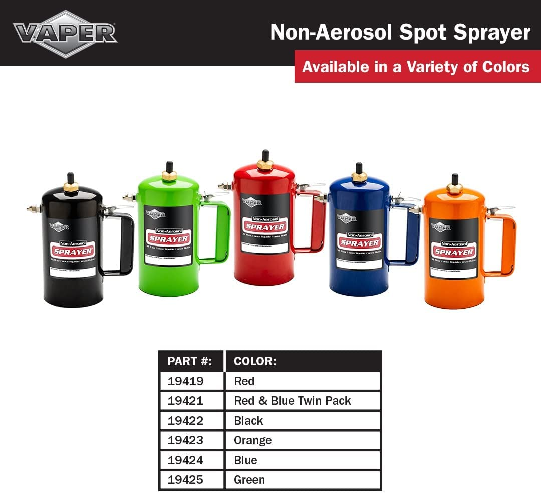 Vaper Red Spot Sprayer Tool, 32 Oz, Brake Cleaner and Plastic Washer ...