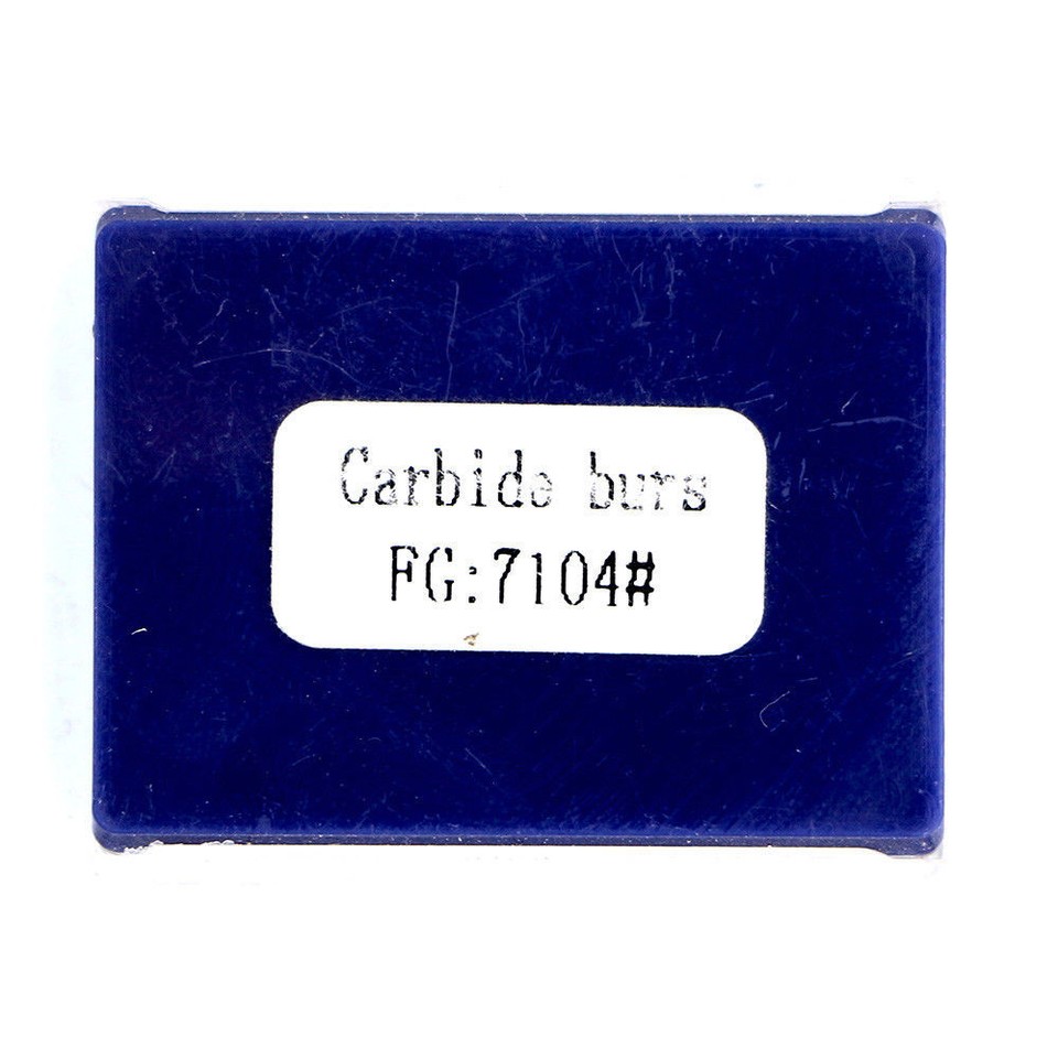 10 Pcs Dental Carbide Trimming & Finishing Burs FG7404/7406/7408/7901 ...