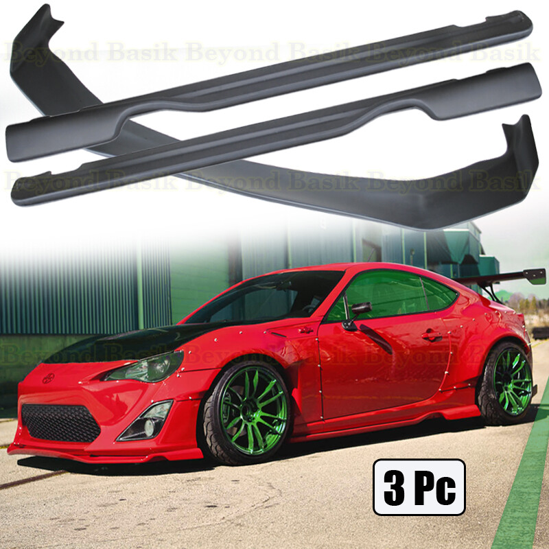 For 2013-2020 Scion FRS Subaru BRZ Toyota 86 Front Lip+Side Skirts wide ...