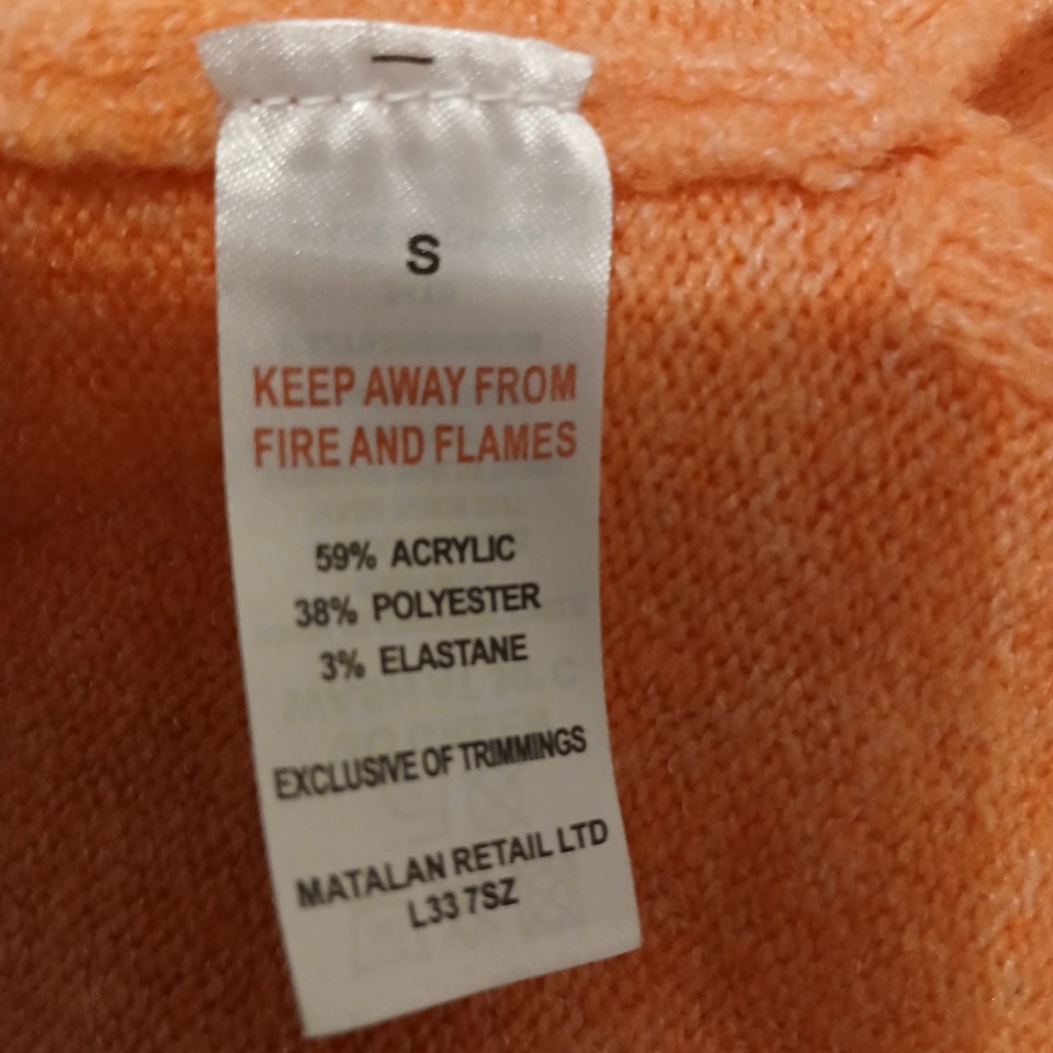 Papaya Ladies Jumper Coral Oversize S | eBay UK