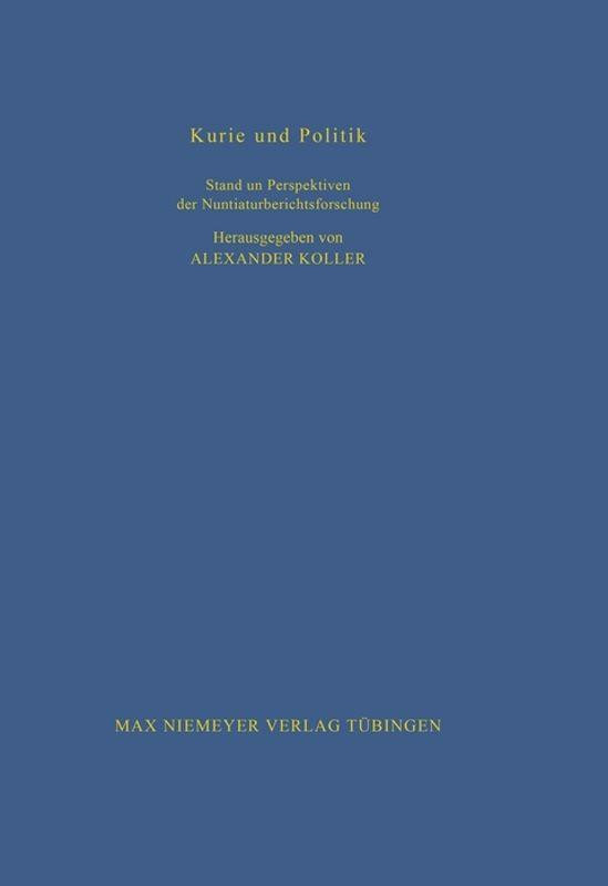 Alexander Koller | Kurie und Politik | Buch | Deutsch (1999) | ISSN ...