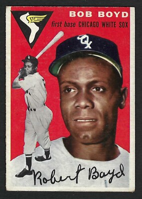 1954 Topps #113 Bob Boyd VG+ small crease bottom left Chicago White Sox ...