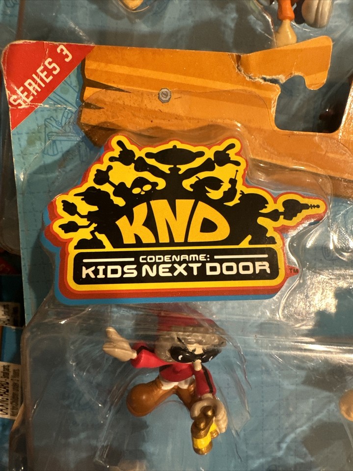 KND Codename Kids Next Door M.i.c.r.o.s. MICROS Figure Set Series 3 ...