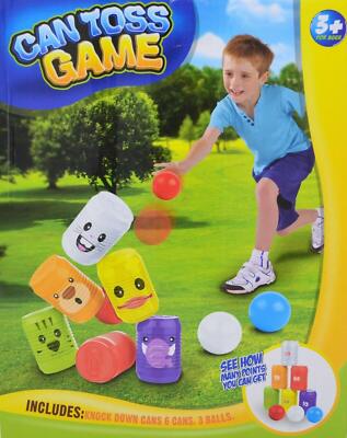 NEW CAN TOSS GAME KIDS FUN SUMMER FAMILY ACTIVITY XMAS GIFT AIM TARGET ...