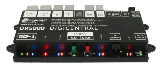 Digikeijs DR5000 DCC Wi-Fi Multi-Bus Central Command Station for sale ...