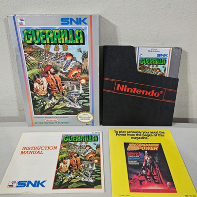 Guerrilla War Nintendo Entertainment System 1989 NES CIB | eBay
