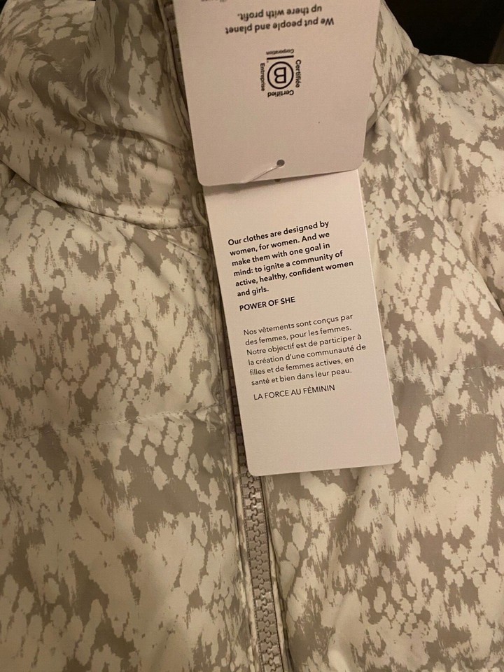 Athleta coat medium women's new w/ tags | eBay