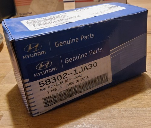 Genuine Hyundai Rear Brake Pads 583021JA30 | eBay