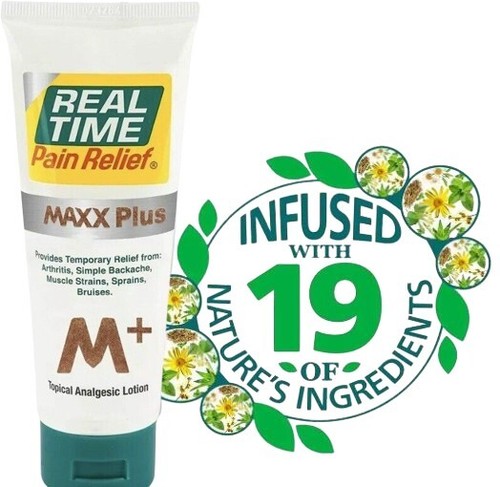Real Time Pain Relief - MAXX PLUS Pain Relief Cream 3oz | eBay