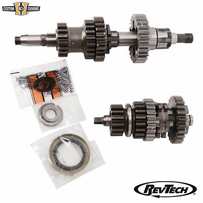RevTech 4-Speed Gear Sets 2.44:1 Close-Ratio Fits For Harley Big Twin ...