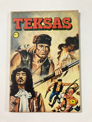 Il Grande Blek Turkish Western Comic #2 1980s Turkish Variant Cover ...