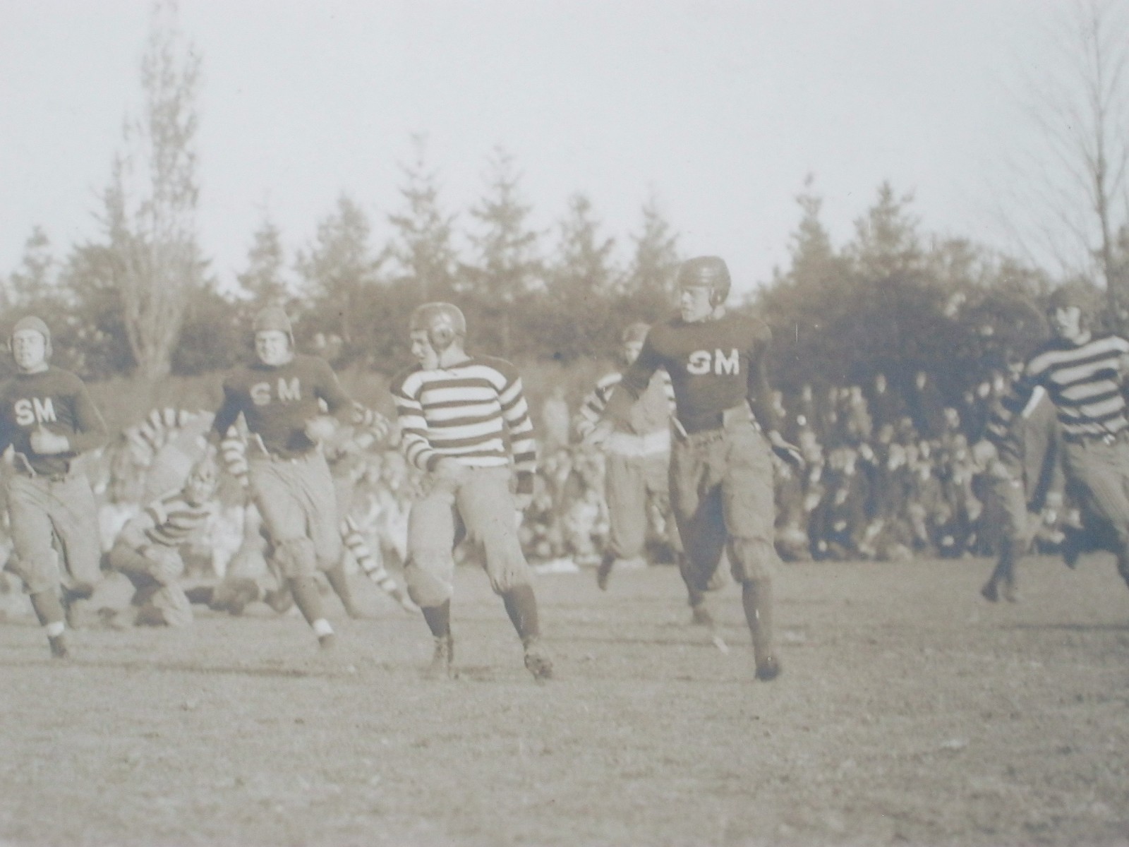 Antique Early 1900's Football Game Photo By W.G.C. Kimball Listed | eBay