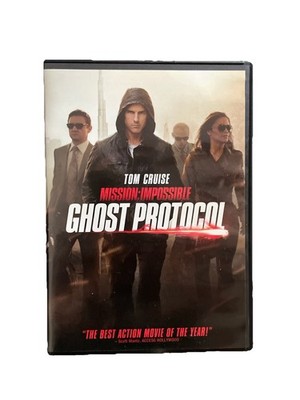 Mission: Impossible Ghost Protocol DVD Starring Tom Cruise, Jeremy ...