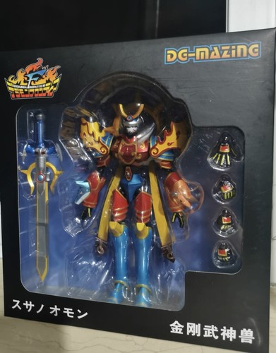 DG Mazing Digimon Susanoomon Kaiser Greymon Resin Action Figure Statue ...
