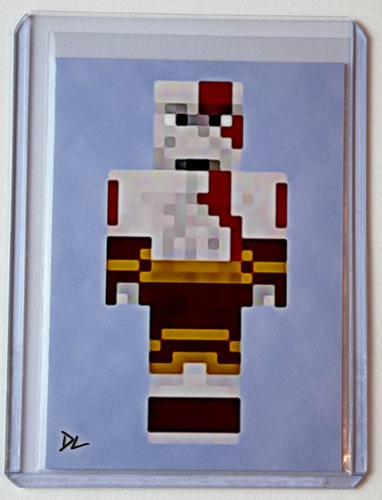 Kratos Limited Edition Artist Signed “Minecraft” Trading Card 1/10 | eBay
