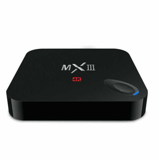 Mxiii MX3 4K Quad Core Android 4.4 Smart TV Box Media Player Wifi 1G+8G ...