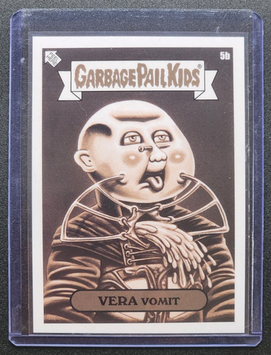 Topps Garbage Pail Kids Oh The Horror-ible Vera Vomit 5b Sepia 2022 | eBay