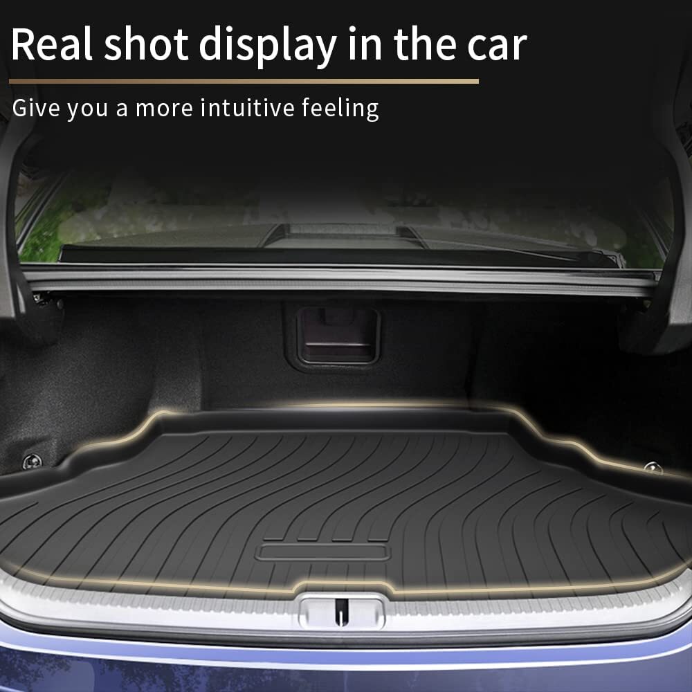 Car Rear Trunk Mat TPO Rubber Cargo Liner Tray Cover For Lexus GX460 ...