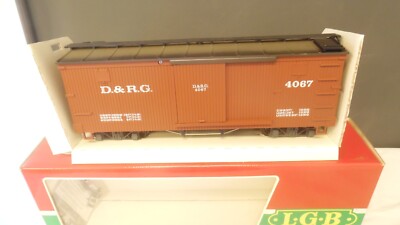 LGB 4067 Denver Rio Grande G Scale Box Car New In Box Shelf | eBay